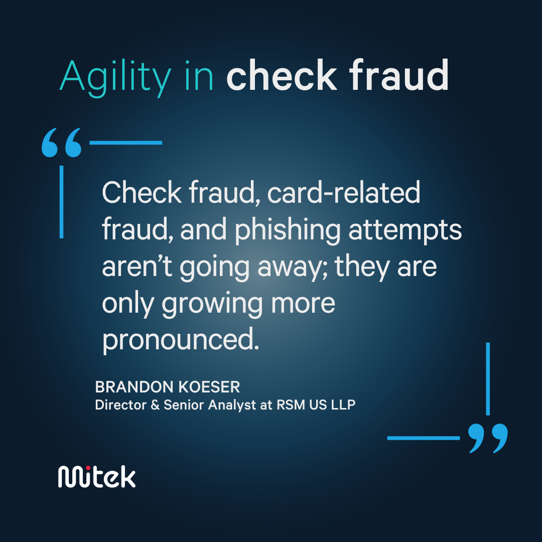Check fraud and agile business rules | Mitek